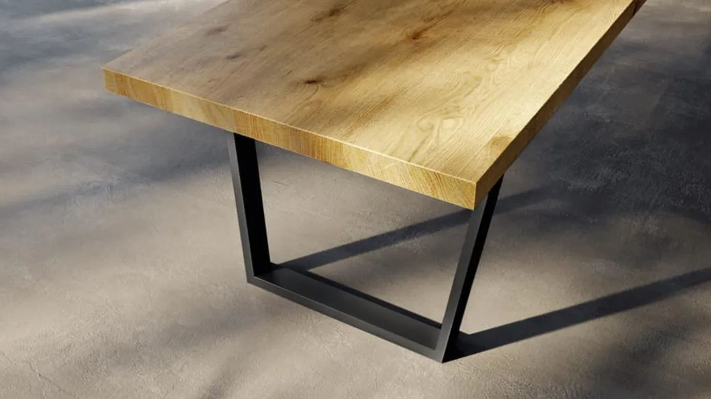 Supporti e gambe per banconi in legno